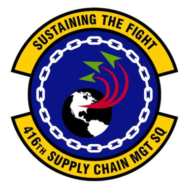 416th Supply Chain Management Squadron Patch