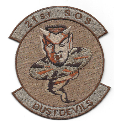 21st SOS Special Operations Squadron Desert Patch | Squadron Patches ...