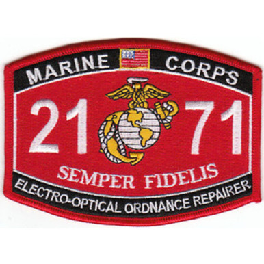 2171 Electro-Optical Ordnance Repairer MOS Patch | MOS Patches | Marine ...