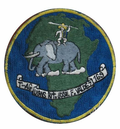 USNS Pvt Jose F Valdez T-AG 169 Ship Patch