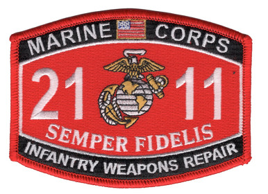 2111 Infantry Weapons Repair MOS Patch | MOS Patches | Marine Patches ...