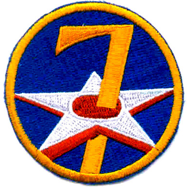 7th Air Force Shoulder Expired Patch | Squadron Patches | Air Force ...