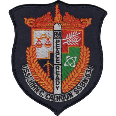 SSBN-630 USS John C Calhoun Submarine Patch