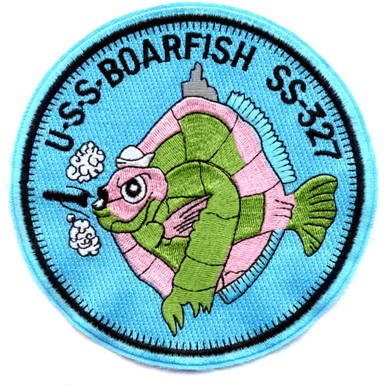 USS Boarfish SS-327 US Navy Submarine Patch