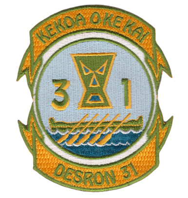 Commander Destroyer Desron 31 Squadron Patch