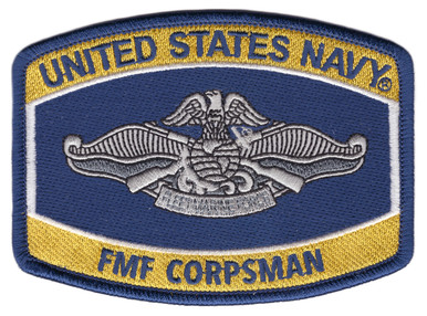 Navy Fleet Marine Force (FMF) Corpsman Patch