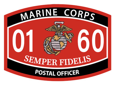 0111 Administrative Specialist USMC MOS Patch