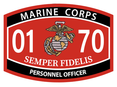 0111 Administrative Specialist USMC MOS Patch