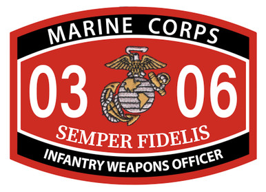 0111 Administrative Specialist USMC MOS Patch