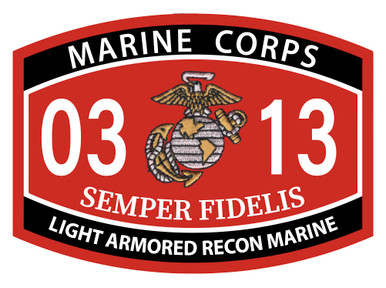 0111 Administrative Specialist USMC MOS Patch