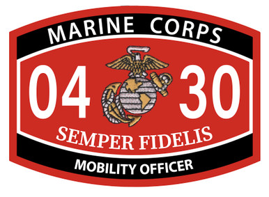 0111 Administrative Specialist USMC MOS Patch