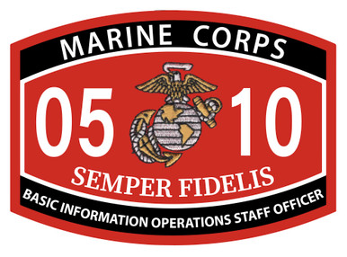 0111 Administrative Specialist USMC MOS Patch