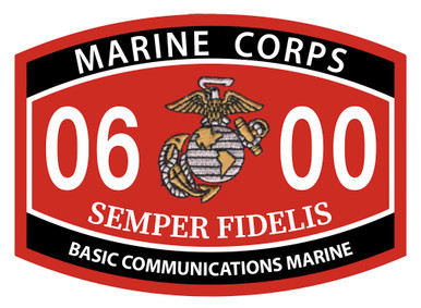 0111 Administrative Specialist USMC MOS Patch