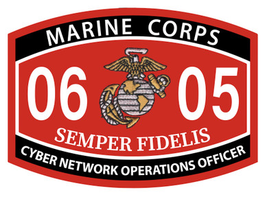 0111 Administrative Specialist USMC MOS Patch