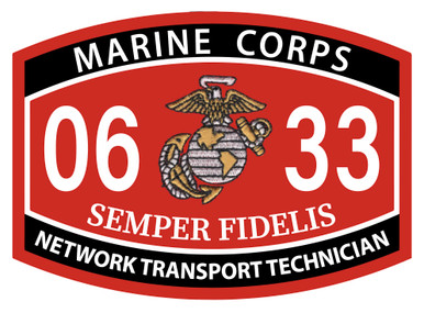 0111 Administrative Specialist USMC MOS Patch