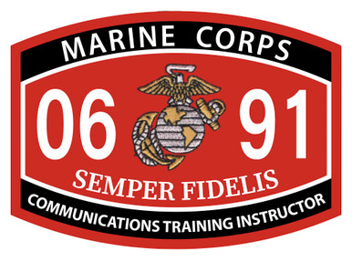 0111 Administrative Specialist USMC MOS Patch