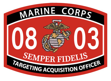 0111 Administrative Specialist USMC MOS Patch