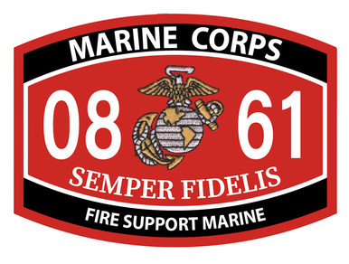 0111 Administrative Specialist USMC MOS Patch
