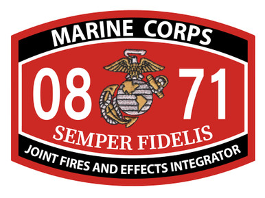 0111 Administrative Specialist USMC MOS Patch