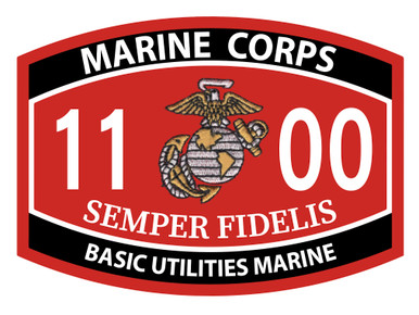 0111 Administrative Specialist USMC MOS Patch