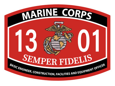 0111 Administrative Specialist USMC MOS Patch