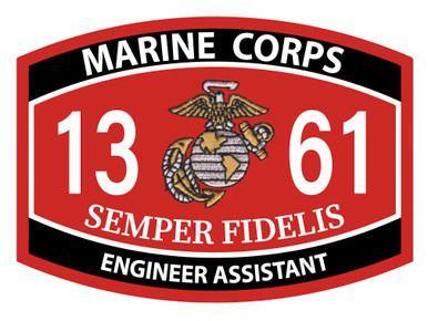 0111 Administrative Specialist USMC MOS Patch