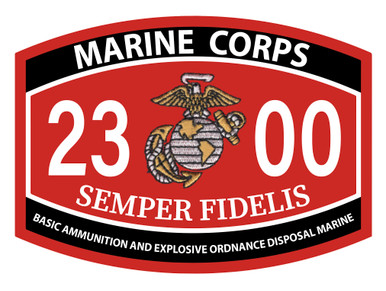 0111 Administrative Specialist USMC MOS Patch