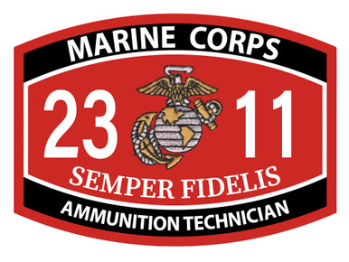 0111 Administrative Specialist USMC MOS Patch