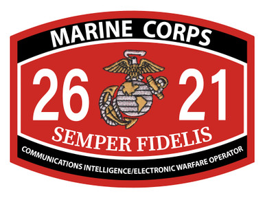 0111 Administrative Specialist USMC MOS Patch
