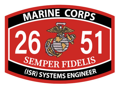0111 Administrative Specialist USMC MOS Patch