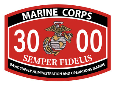 0111 Administrative Specialist USMC MOS Patch