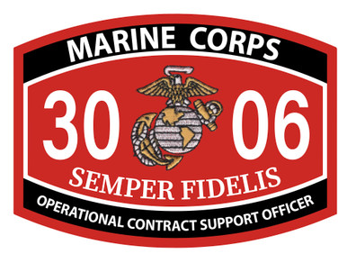 0111 Administrative Specialist USMC MOS Patch