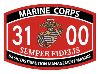 0111 Administrative Specialist USMC MOS Patch