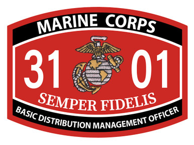 0111 Administrative Specialist USMC MOS Patch