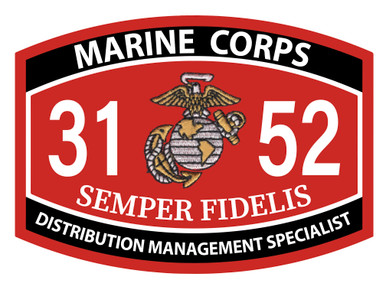 0111 Administrative Specialist USMC MOS Patch