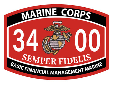 0111 Administrative Specialist USMC MOS Patch