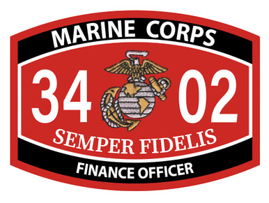 0111 Administrative Specialist USMC MOS Patch