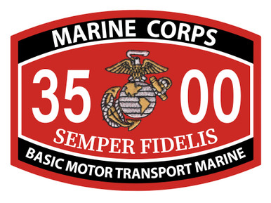 0111 Administrative Specialist USMC MOS Patch