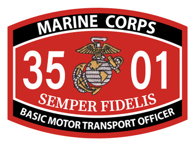 0111 Administrative Specialist USMC MOS Patch