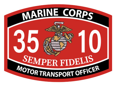 0111 Administrative Specialist USMC MOS Patch