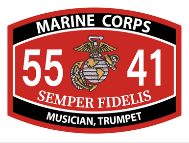 0111 Administrative Specialist USMC MOS Patch