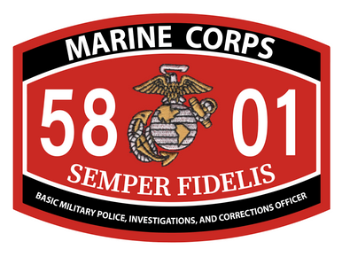 0111 Administrative Specialist USMC MOS Patch