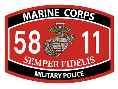 0111 Administrative Specialist USMC MOS Patch