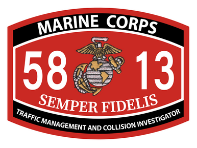 0111 Administrative Specialist USMC MOS Patch