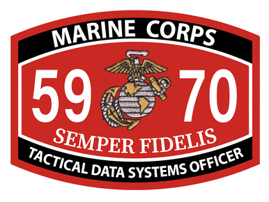 0111 Administrative Specialist USMC MOS Patch