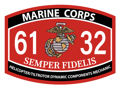 0111 Administrative Specialist USMC MOS Patch