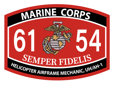 0111 Administrative Specialist USMC MOS Patch