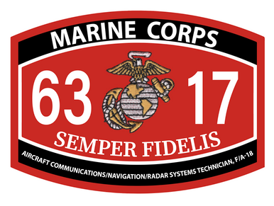 0111 Administrative Specialist USMC MOS Patch