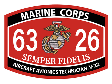 0111 Administrative Specialist USMC MOS Patch