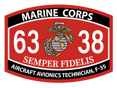 0111 Administrative Specialist USMC MOS Patch